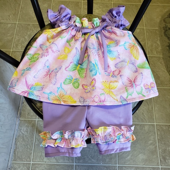 Matching Sets | Little Girl Clothes From 2t To 6x Nfl Plates | Poshmark